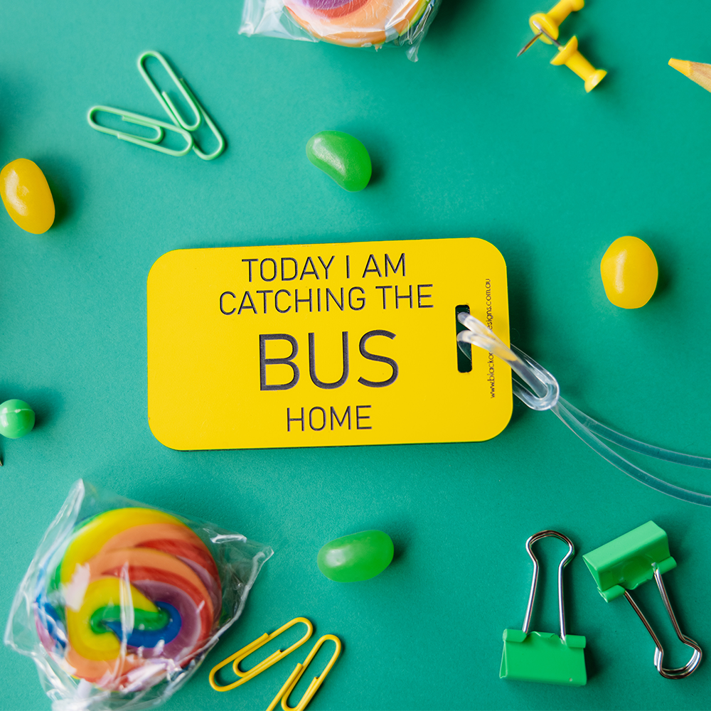 After School Bag Tags – BlackOrchidDesigns
